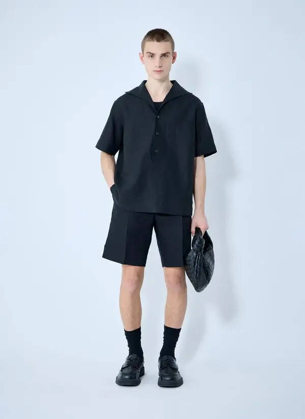 Dolce & Gabbana Linen Tailored Shorts