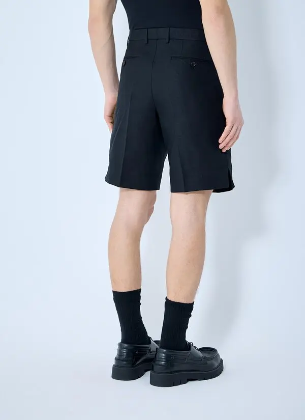 Dolce & Gabbana Linen Tailored Shorts