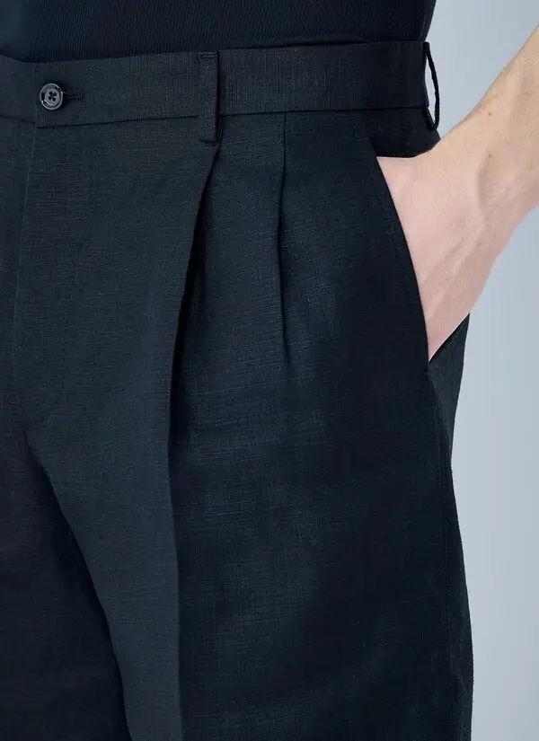 Dolce & Gabbana Linen Tailored Shorts