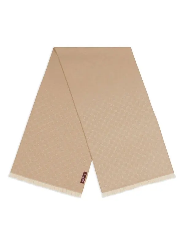 Gucci Gg Wool Scarf