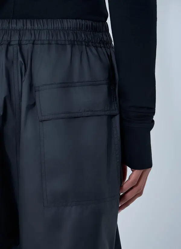 Moncler Drawstring Midi Kilt Shorts - Black