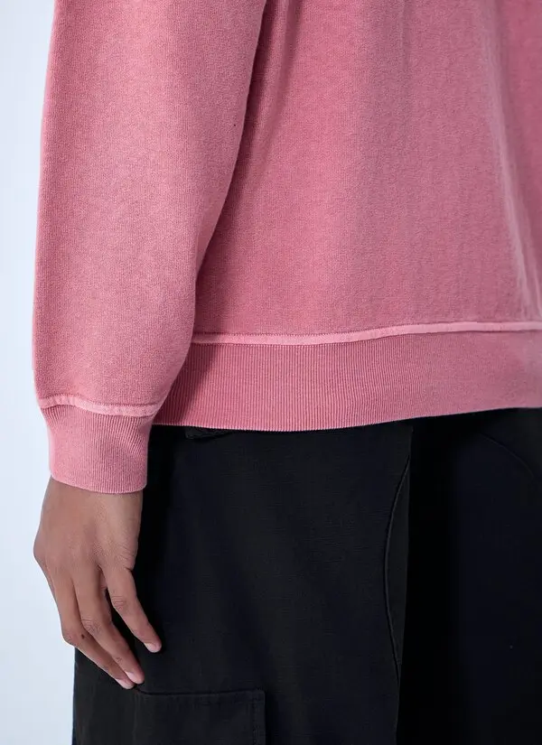 Stone Island Logo Patch Hooded Sweatshirt