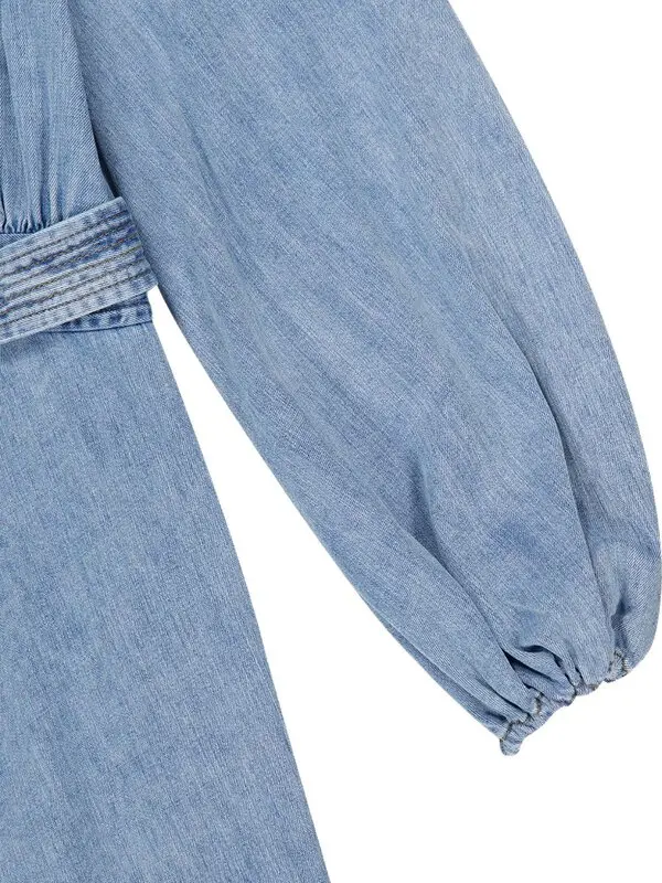 Zimmermann Indra Denim Midi Dress