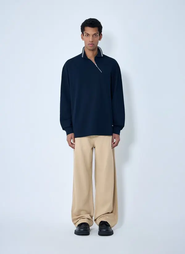 Miu Miu Half-zip Polo Shirt