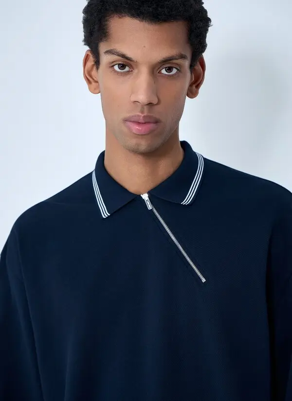 Miu Miu Half-zip Polo Shirt