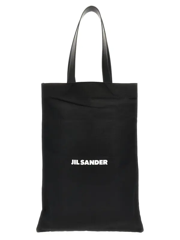 JIL SANDER Flat Shopper' Large Shopping Bag