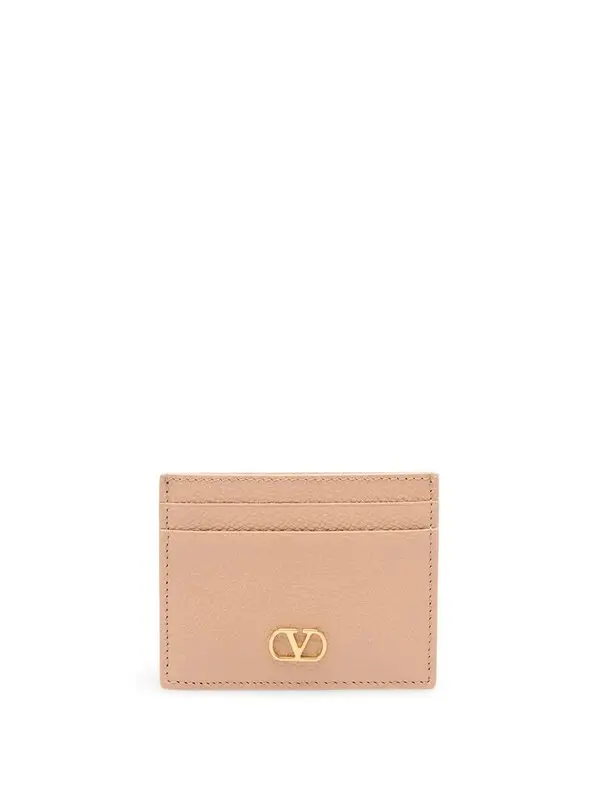 Valentino Garavani Vlogo Signature` Card Holder - Multicolor