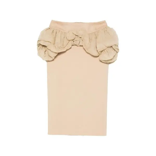 Max Mara Fitted Skirt - Cream