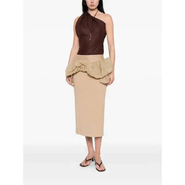 Max Mara Fitted Skirt - Cream