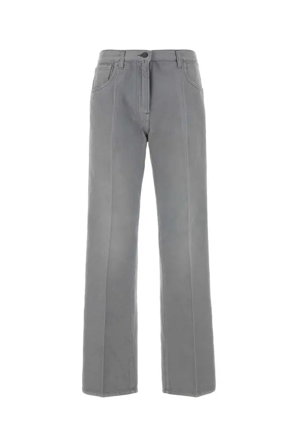 Prada Grey Denim Jeans - Gray