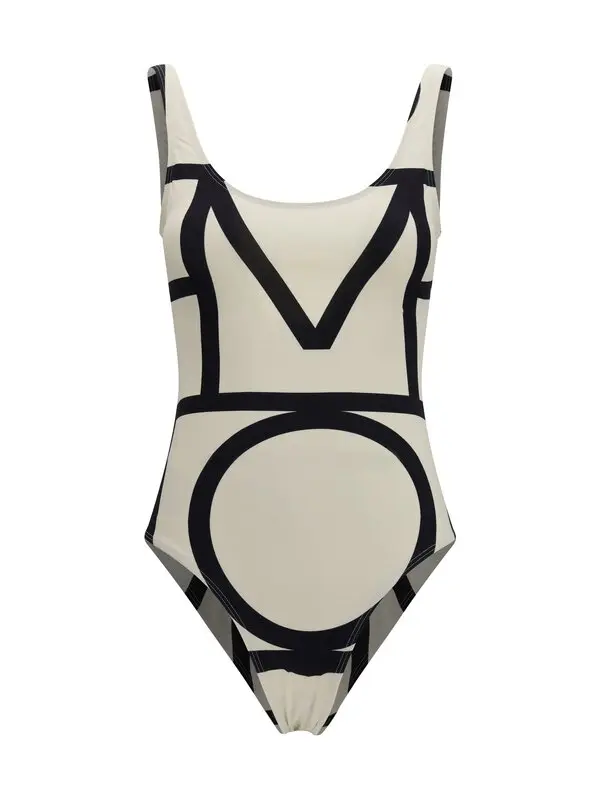 TOTEME Monogram One-piece Swimsuit