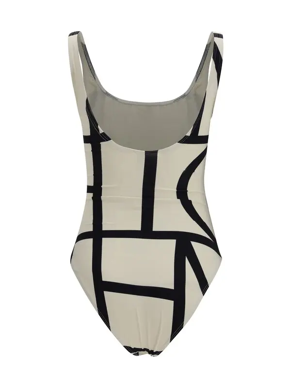 TOTEME Monogram One-piece Swimsuit