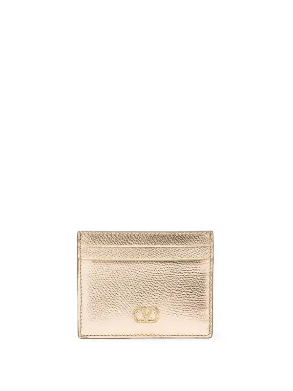 Valentino Garavani Vlogo Signature` Card Holder - Multicolor