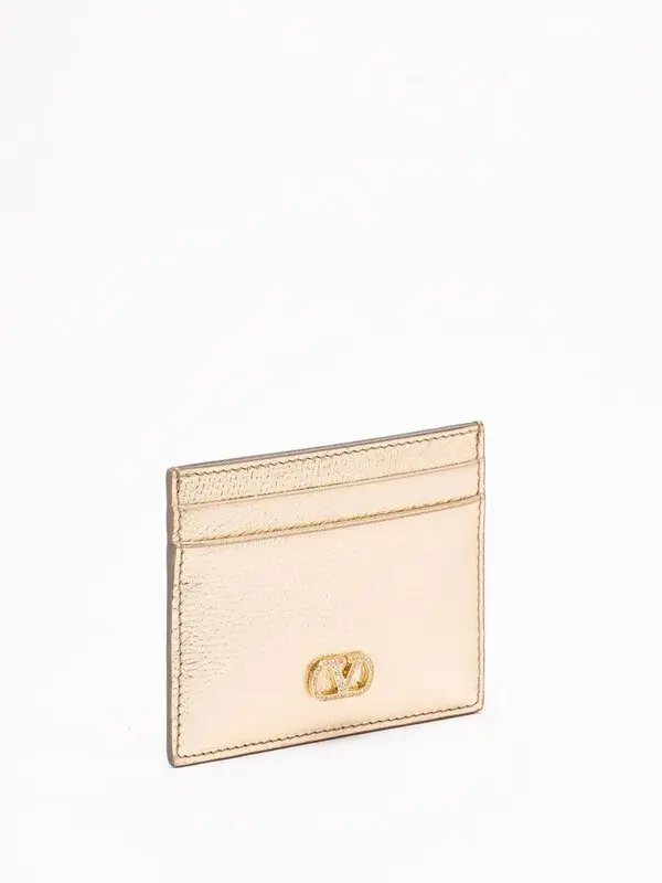 Valentino Garavani Vlogo Signature` Card Holder - Multicolor