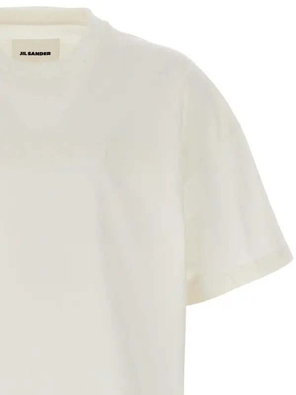 JIL SANDER Logo Print T-shirt