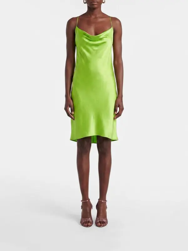 Saint Laurent Silk Mini Dress