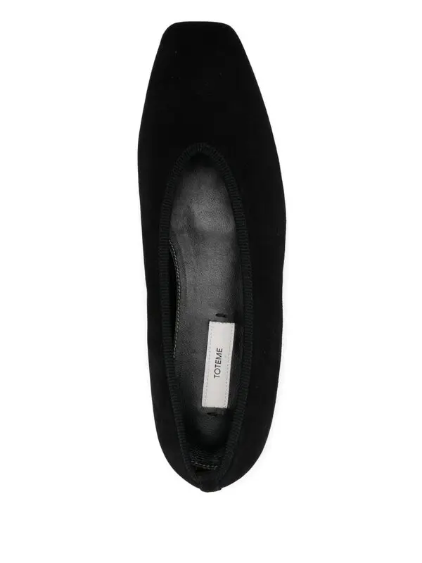 TOTEME Suede Leather Ballets