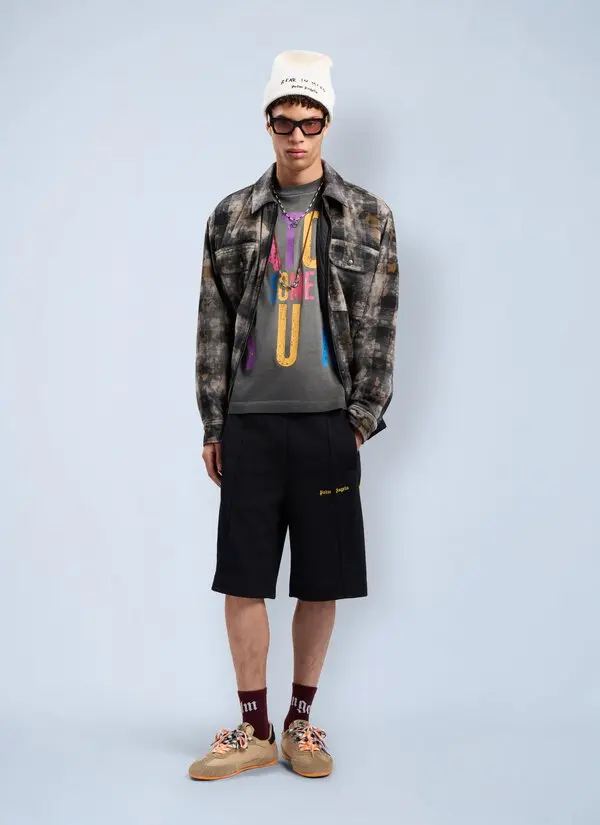 Palm Angels Classic Logo Track Shorts