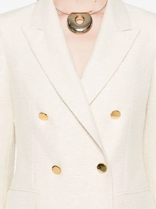 Tagliatore Cotton Blend Double-breasted Jacket