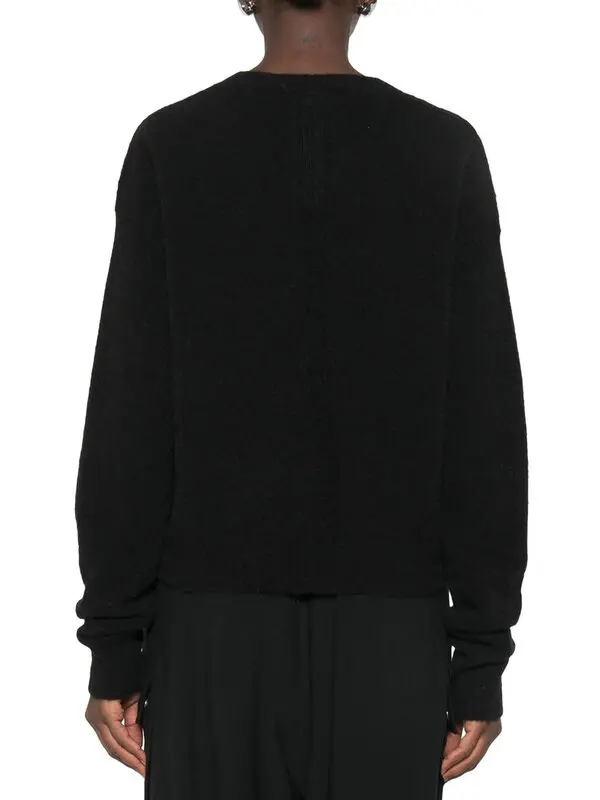 Rick Owens V-neck Long-sleeve Sweater