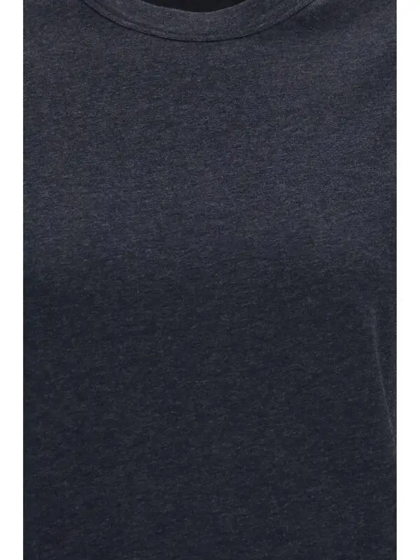 Brunello Cucinelli Monogram Cotton T-shirt - Gray
