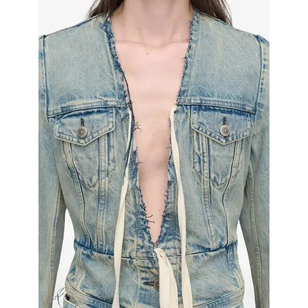 MAISON MARGIELA Jackets Denim Jackets - Blue