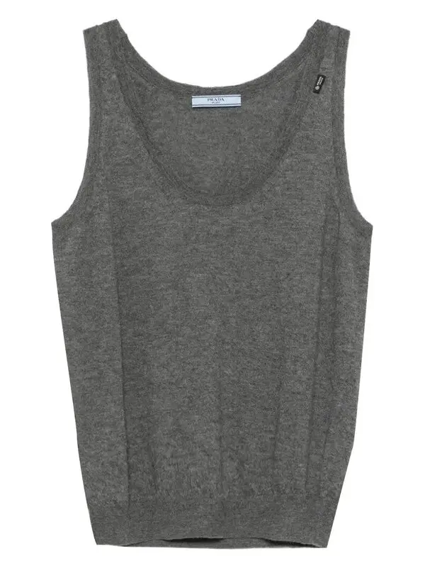 Prada Cashmere Vest - Gray