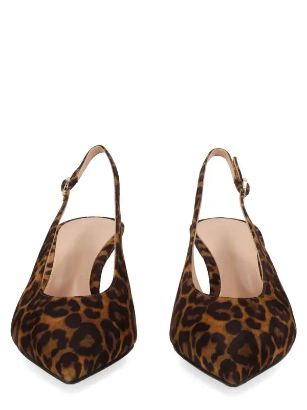 GIANVITO ROSSI Slingback Robbie - Multicolor