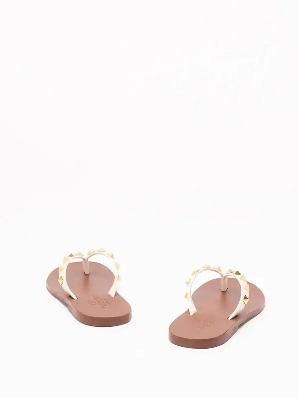 Valentino Garavani Leather Rockstud Sandals - Multicolor