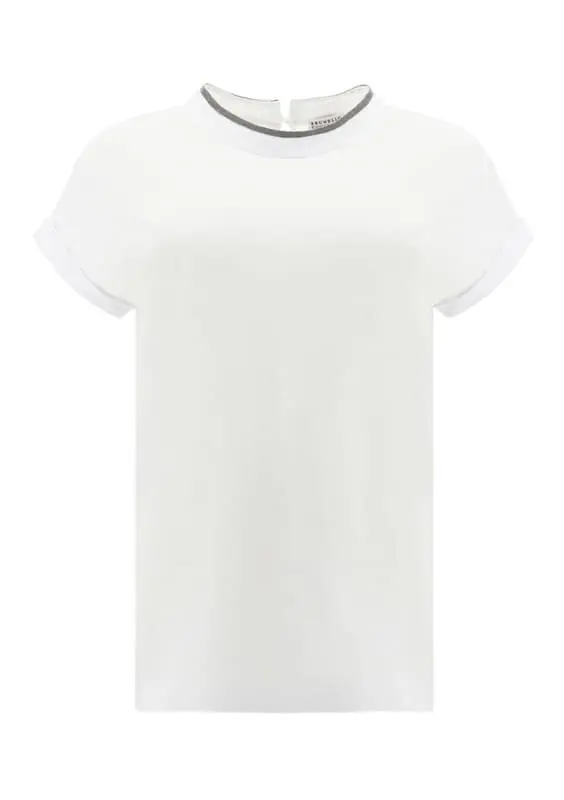 Brunello Cucinelli Cotton T-shirt - White