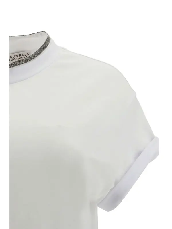 Brunello Cucinelli Cotton T-shirt - White