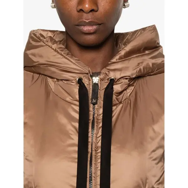 Max Mara Padded Waistcoat - Brown
