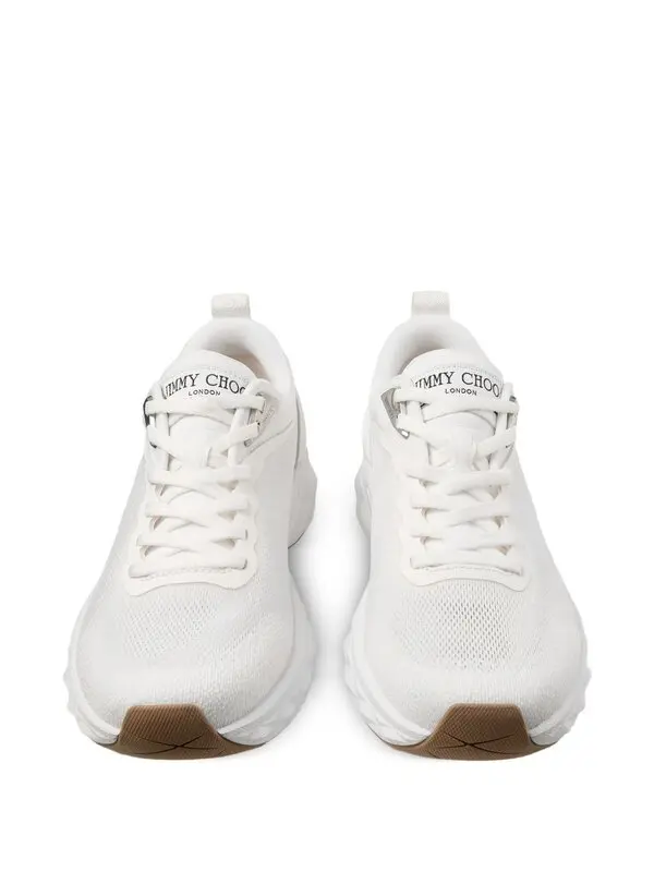 JIMMY CHOO Diamond Run Leather Sneakers