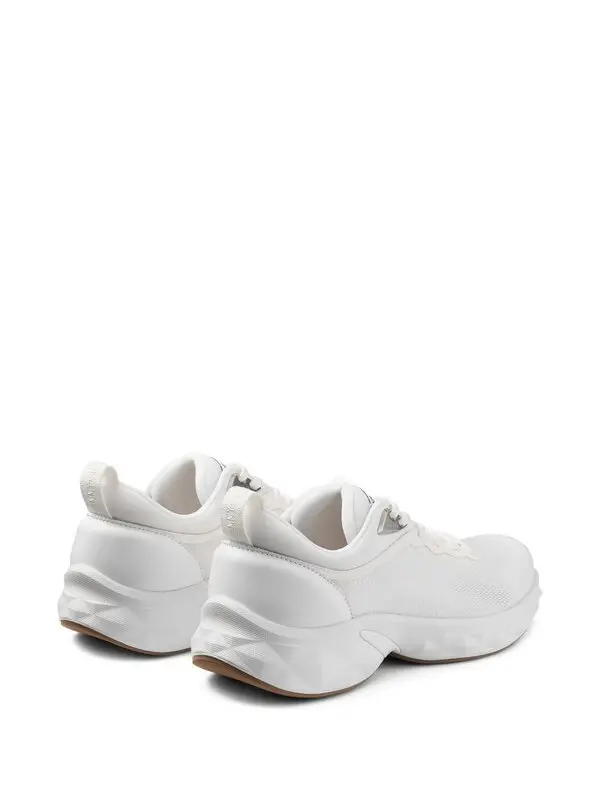 JIMMY CHOO Diamond Run Leather Sneakers