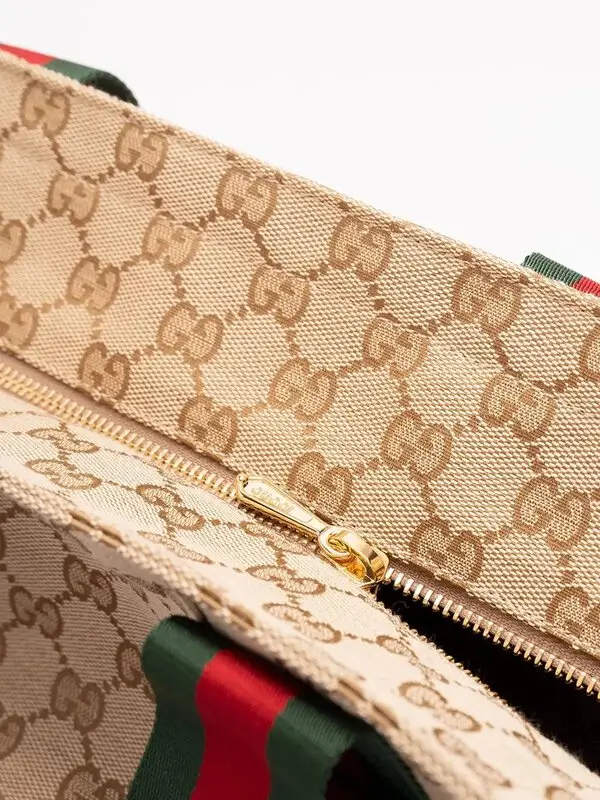 Gucci Gg` Canvas Tote Bag