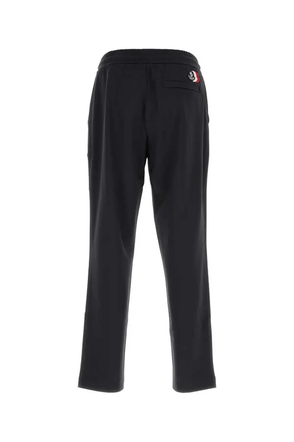 Moncler Midnight Tech Fabric Joggers - Blue