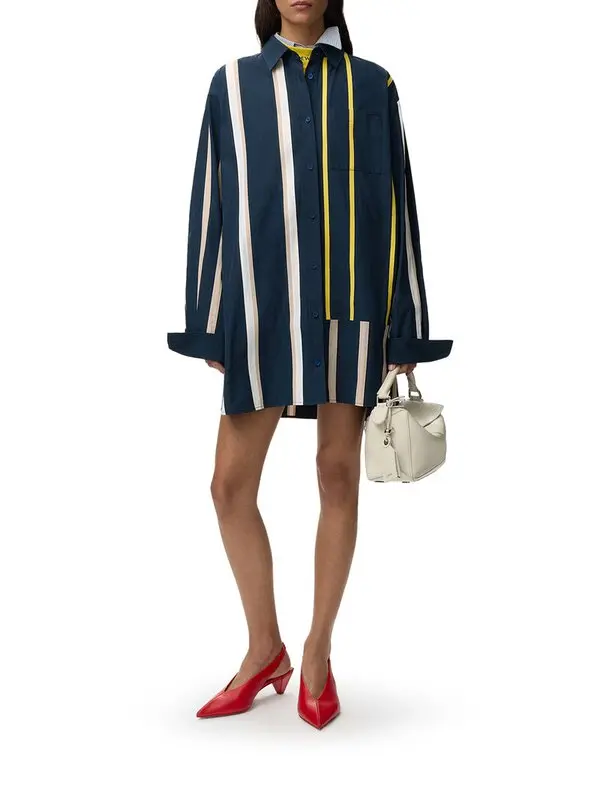 Loewe Striped Cotton Chemisier