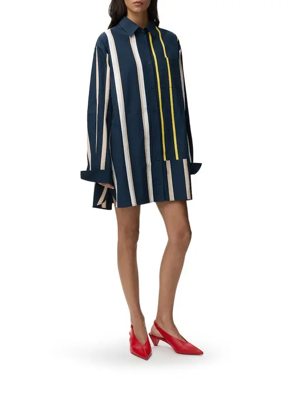 Loewe Striped Cotton Chemisier