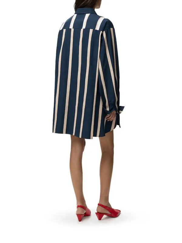 Loewe Striped Cotton Chemisier