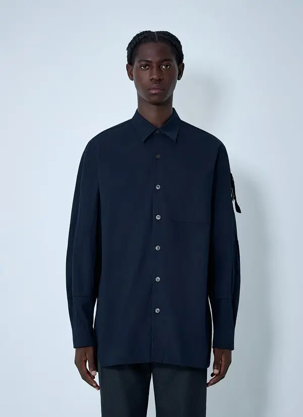 Dries Van Noten Button-down Shirt - Blue