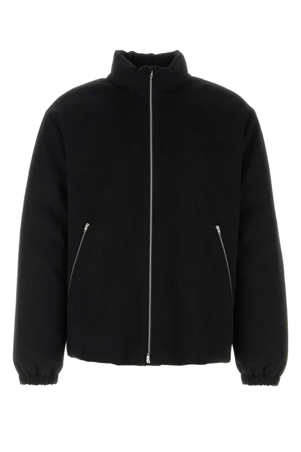 JIL SANDER Wool Down Jacket - Black