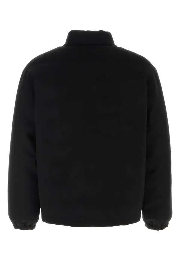 JIL SANDER Wool Down Jacket - Black