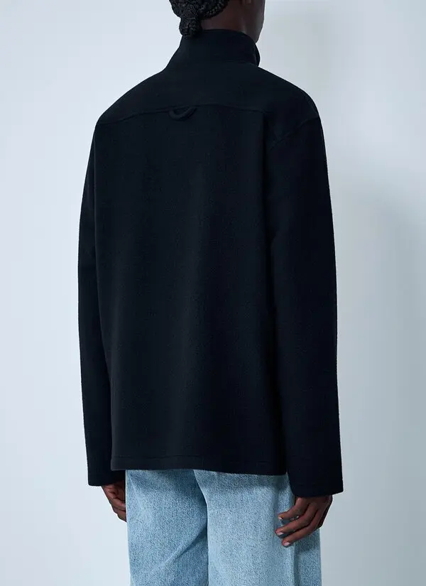 RIER Zip-up Fleece Sweatshirt
