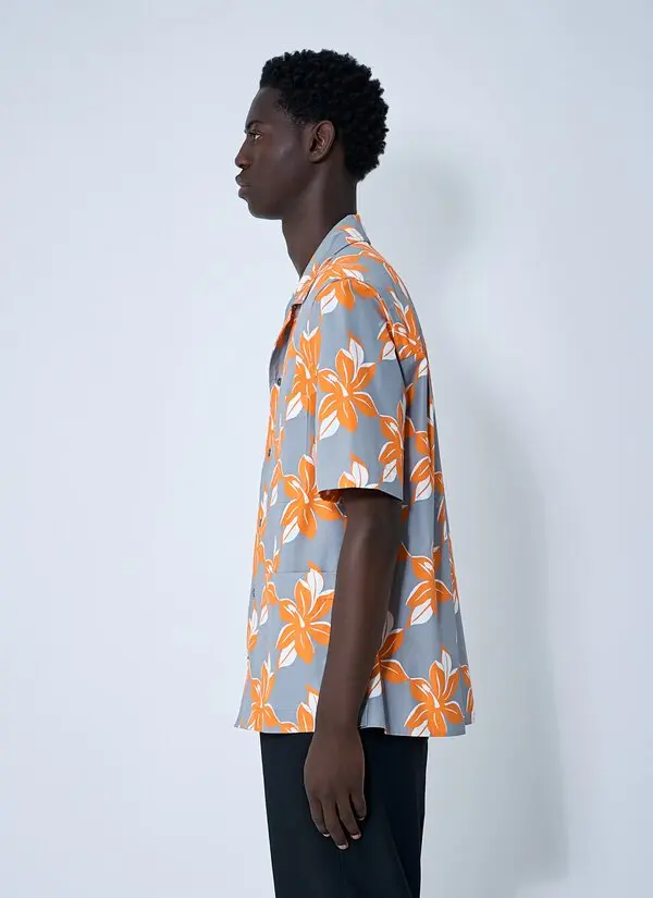Gucci Printed Cotton Poplin Shirt