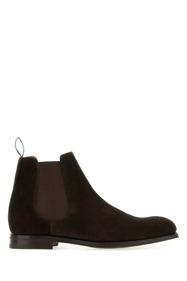 Church's Dark Suede Amberley 2.0 Ankle Boots - Brown