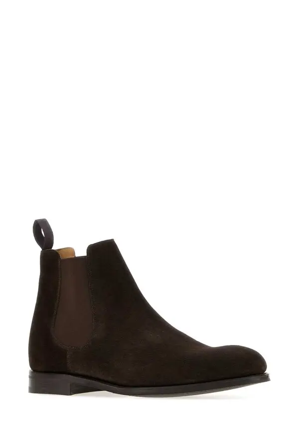 Church's Dark Suede Amberley 2.0 Ankle Boots