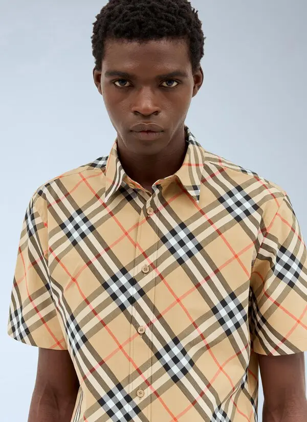 Burberry Check Poplin Shirt
