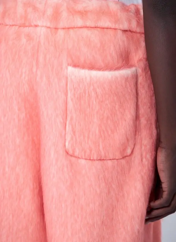 Dries Van Noten Brushed Wool Shorts