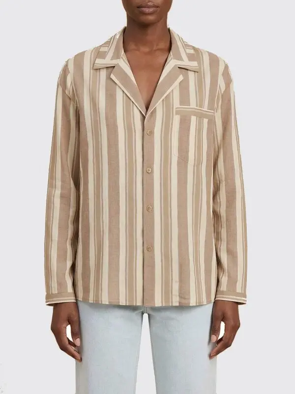 Saint Laurent Cotton Shirt - Cream