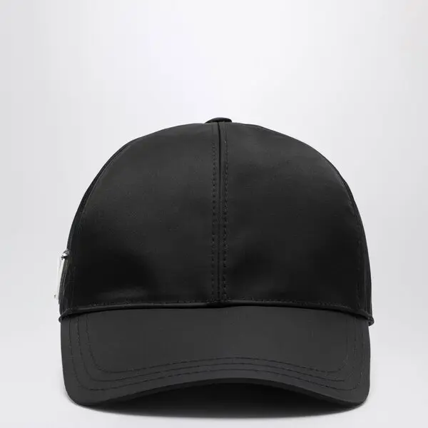 Prada Re-nylon Baseball Cap - Black